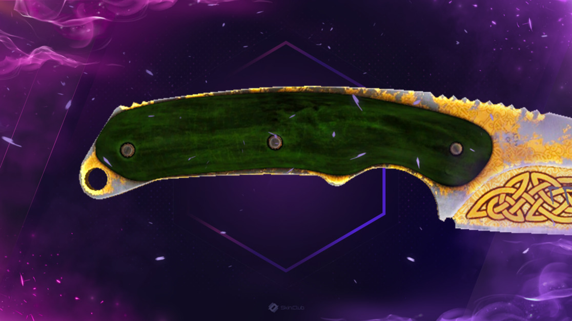 Gut Knife | Lore | Well-Worn | StatTrak