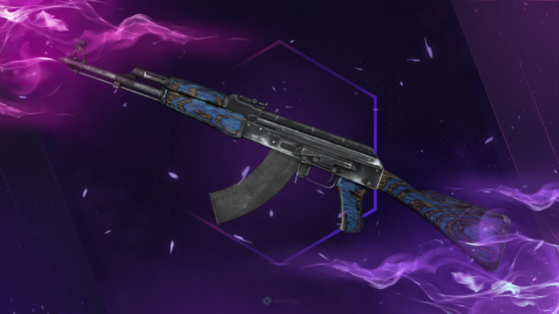 AK-47 | Blue Laminate | かなり摩耗