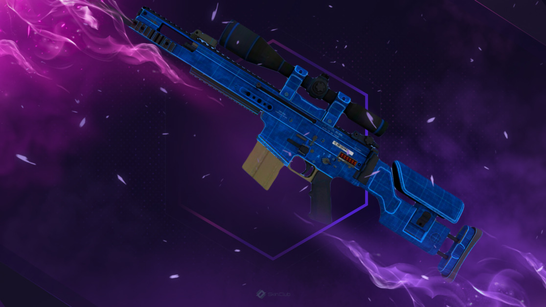 SCAR-20 | Blueprint | Battle-Scarred | StatTrak