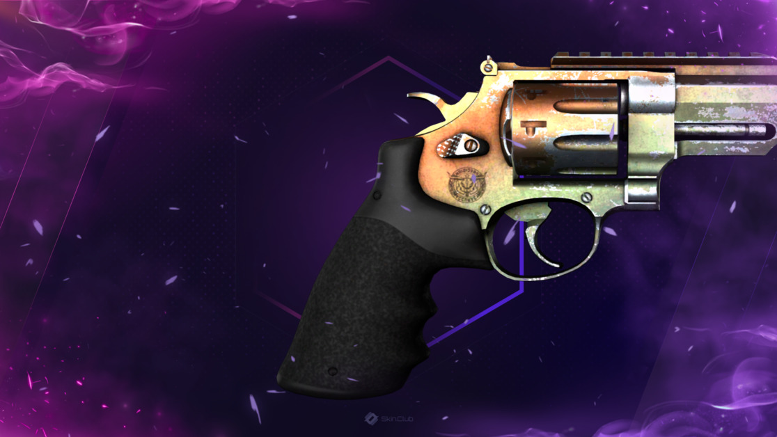 R8 Revolver | Amber Fade | Well-Worn