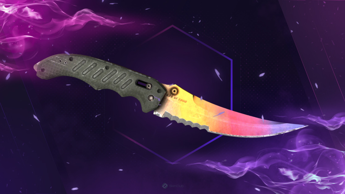 Flip Knife | Fade | Minimal Wear