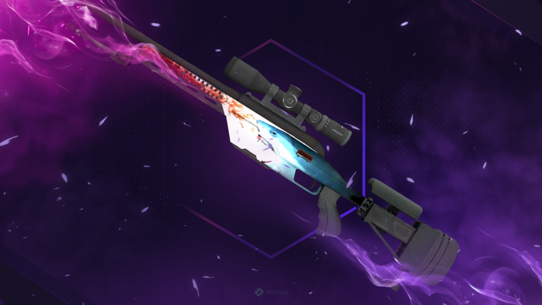 SSG 08 | Blood in the Water | Minimal Wear | StatTrak