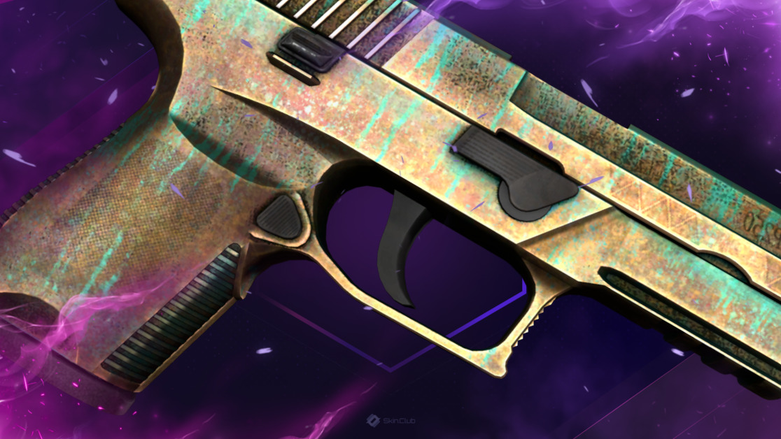 P250 | Verdigris | Battle-Scarred
