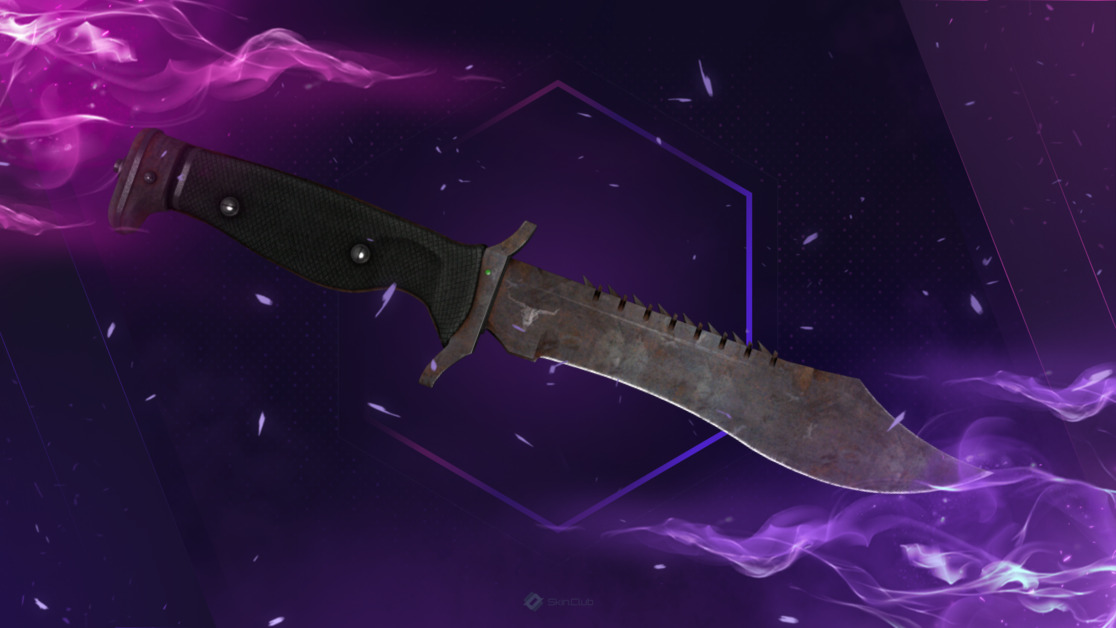 Bowie Knife | Rust Coat | Battle-Scarred