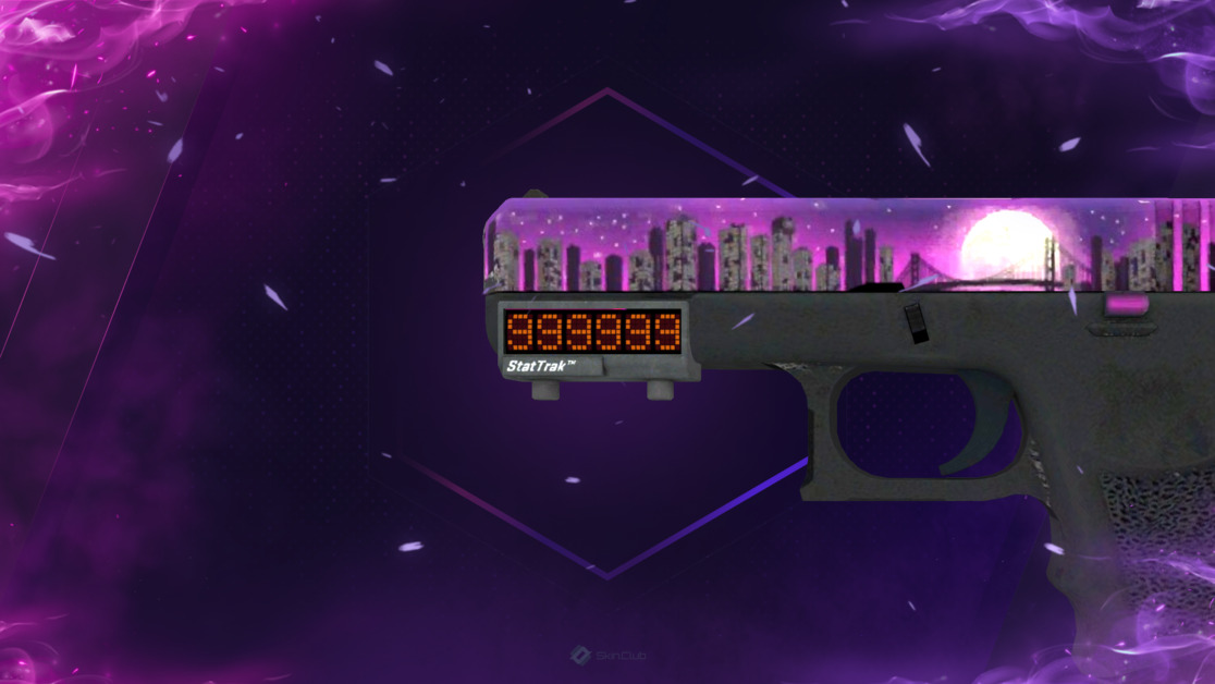 Glock-18 | Moonrise | Minimal Wear | StatTrak