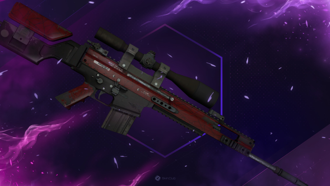 SCAR-20 | Crimson Web | Field-Tested