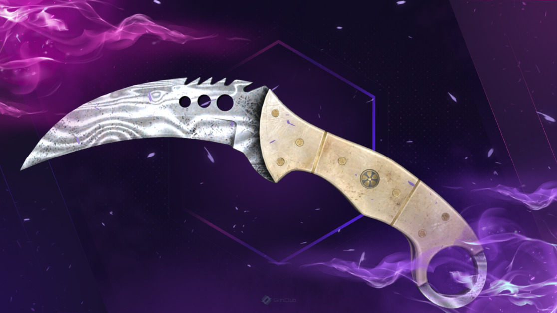 Talon Knife | Damascus Steel | Field-Tested