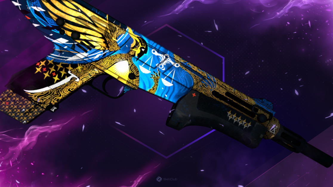 MAG-7 | Justice | Minimal Wear