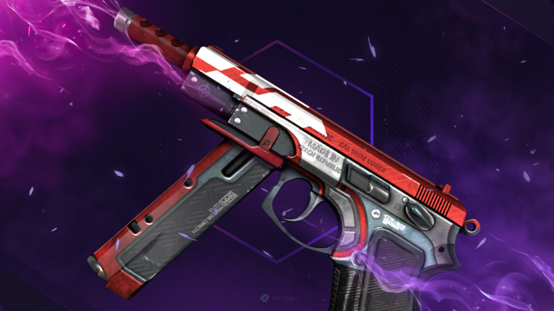 CZ75-Auto | Red Astor | Factory New