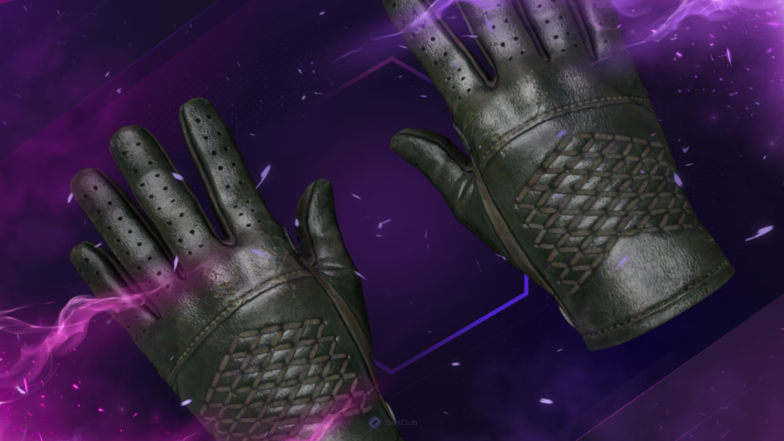 Driver Gloves | Racing Green | Field-Tested