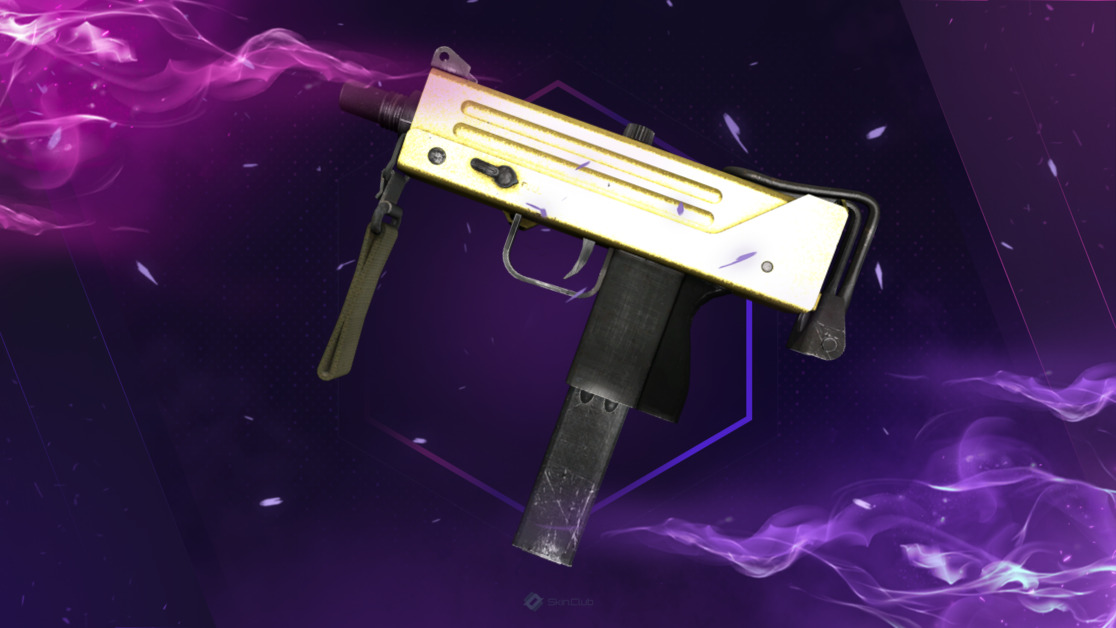 MAC-10 | Gold Brick | Field-Tested