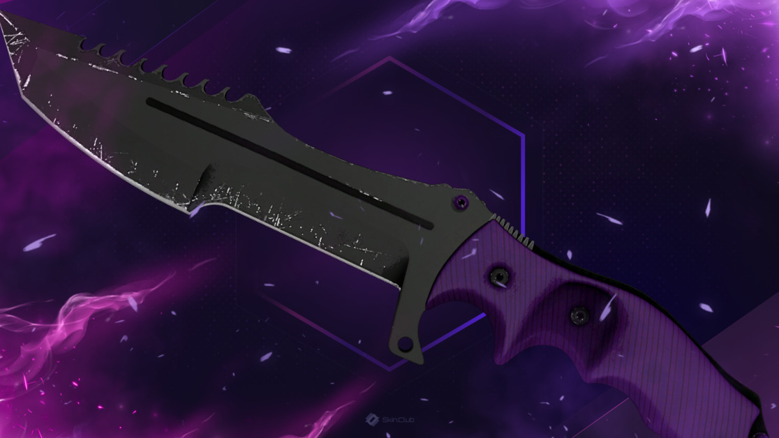 Huntsman Knife | Ultraviolet | Minimal Wear