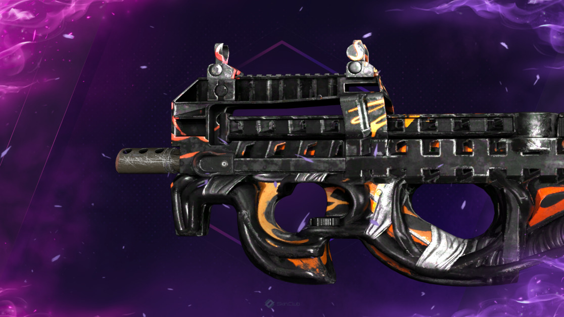 P90 | Vent Rush | Well-Worn