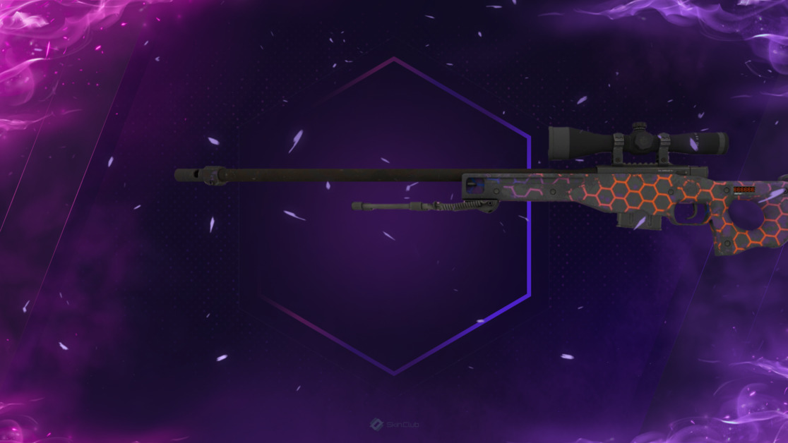 AWP | Electric Hive | Well-Worn | StatTrak