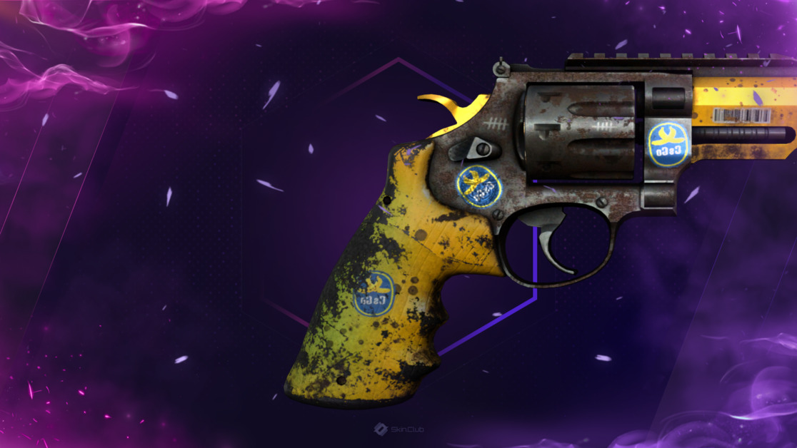 R8 Revolver | Banana Cannon | Well-Worn