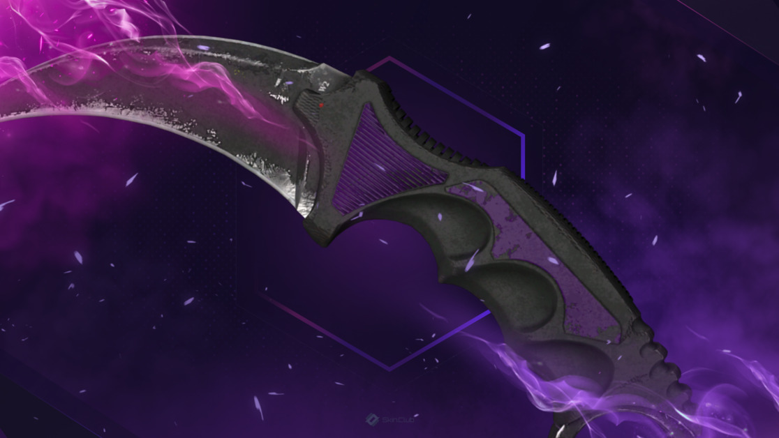 Karambit | Ultraviolet | Battle-Scarred