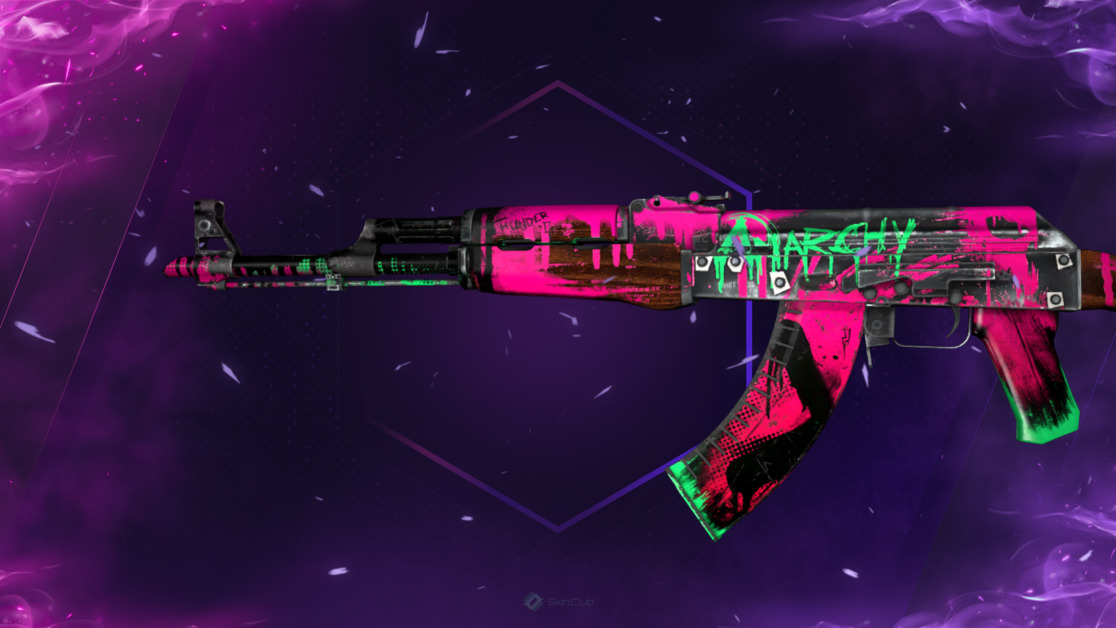 AK-47 | Neon Revolution | Battle-Scarred