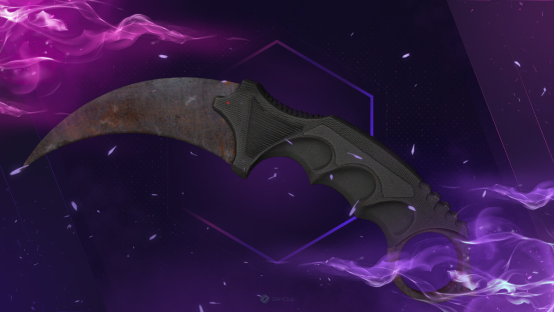 Karambit | Rust Coat | Battle-Scarred