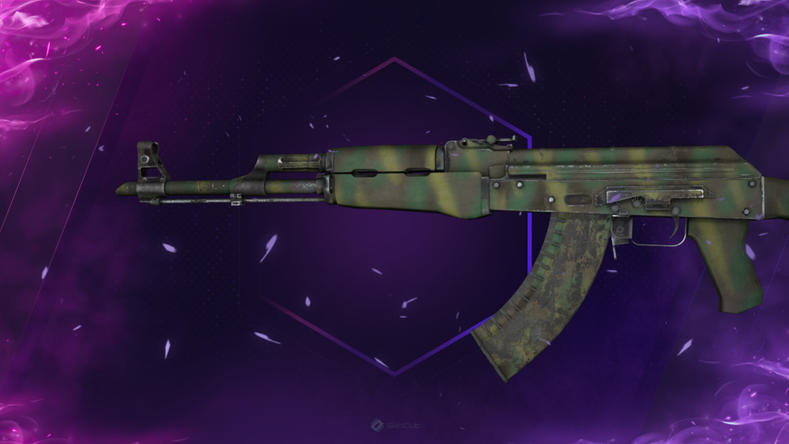 AK-47 | Jungle Spray | Battle-Scarred