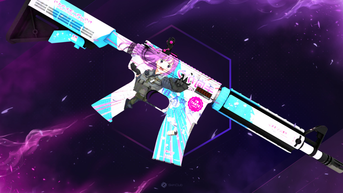 M4A4 | Temukau | Minimal Wear | StatTrak