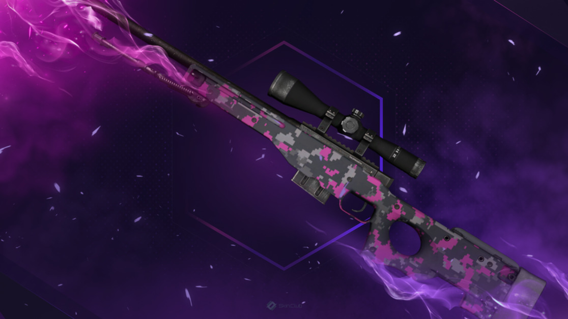 AWP | Pink DDPAT | Minimal Wear