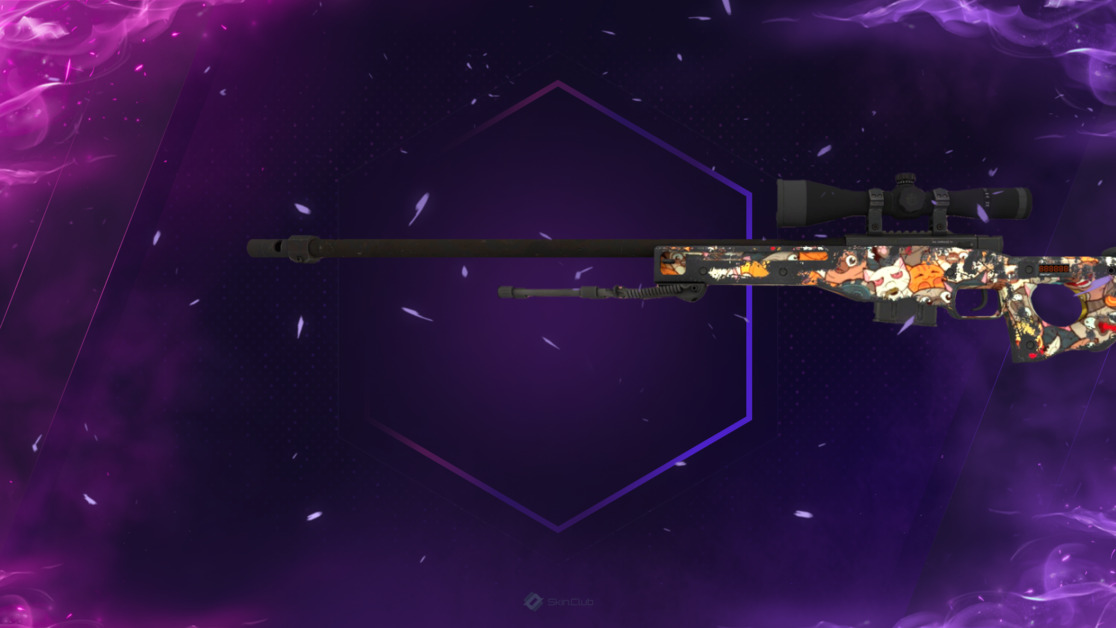 AWP | PAW | Well-Worn | StatTrak