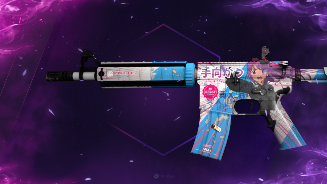 M4A4 | Temukau | Minimal Wear