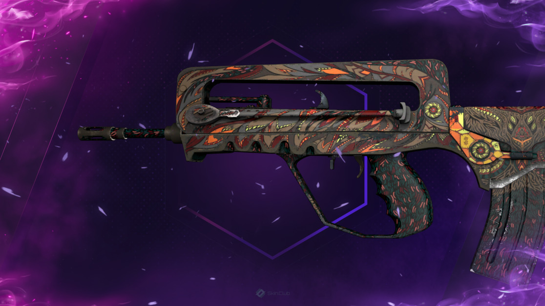 FAMAS | Eye of Athena | Well-Worn