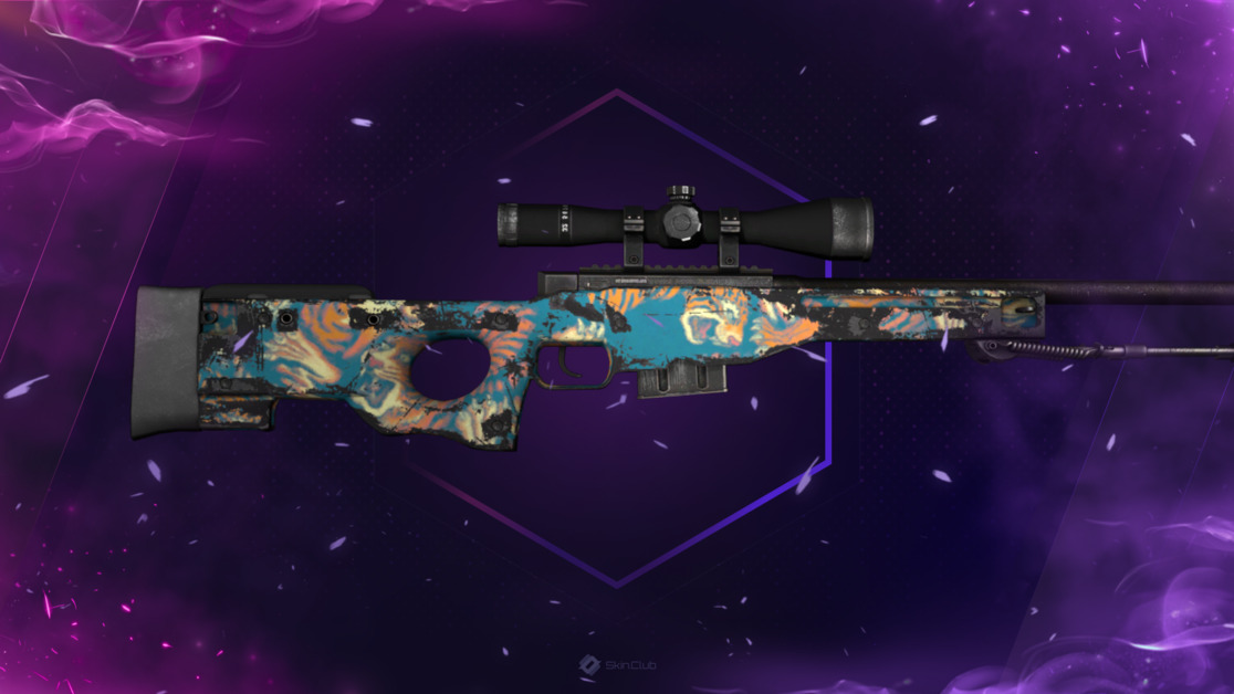 AWP | Silk Tiger | Well-Worn