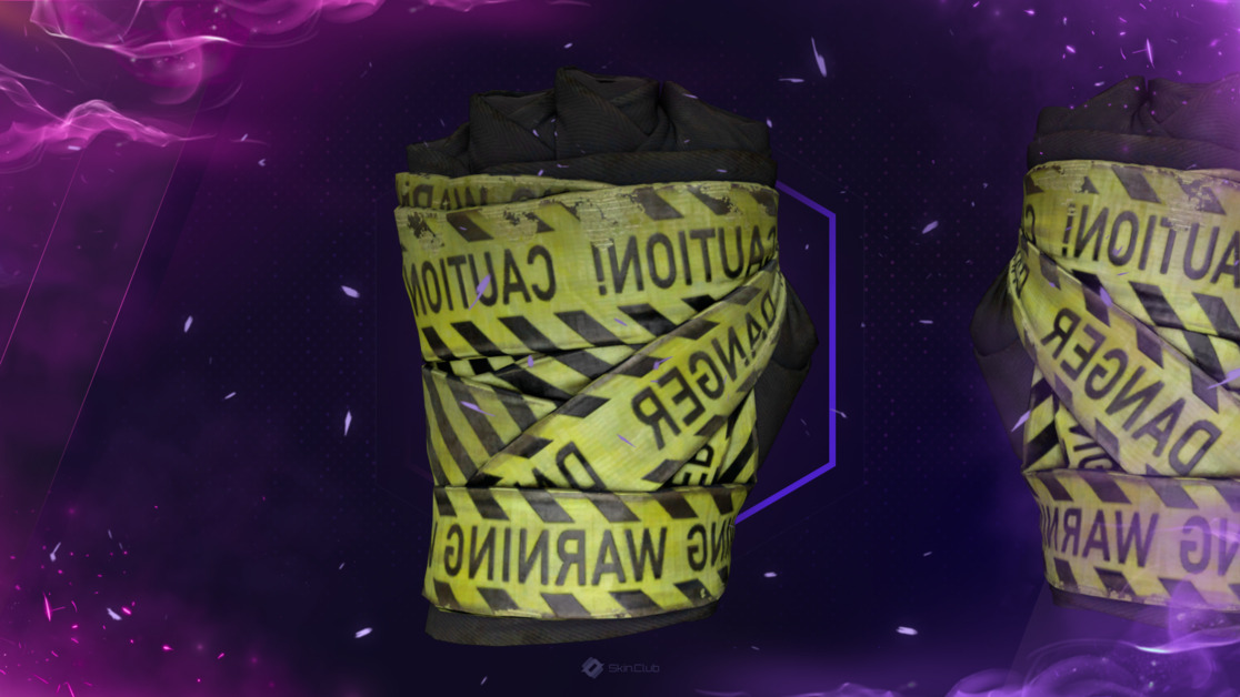 Hand Wraps | CAUTION! | Battle-Scarred