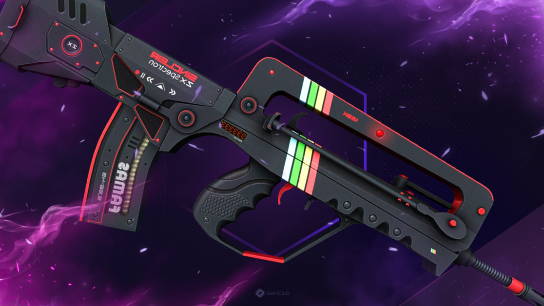 FAMAS | ZX Spectron | Minimal Wear | StatTrak