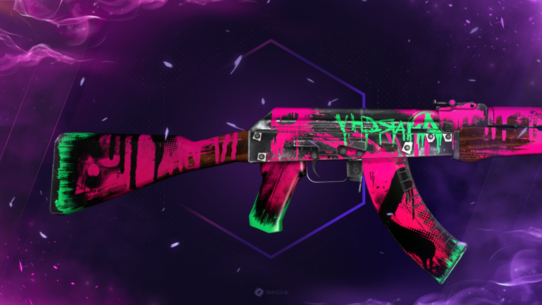 AK-47 | Neon Revolution | Well-Worn