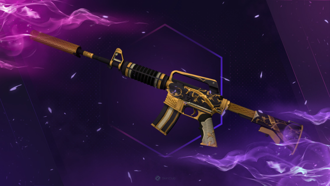 M4A1-S | Golden Coil | ใหม่จากโรงงาน