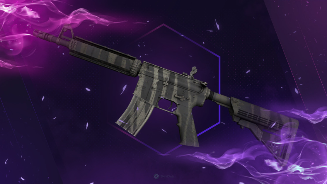 M4A4 | Faded Zebra | Factory New