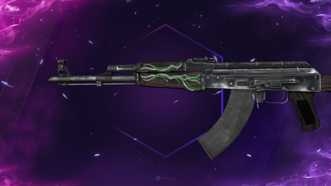 AK-47 | Emerald Pinstripe | Factory New