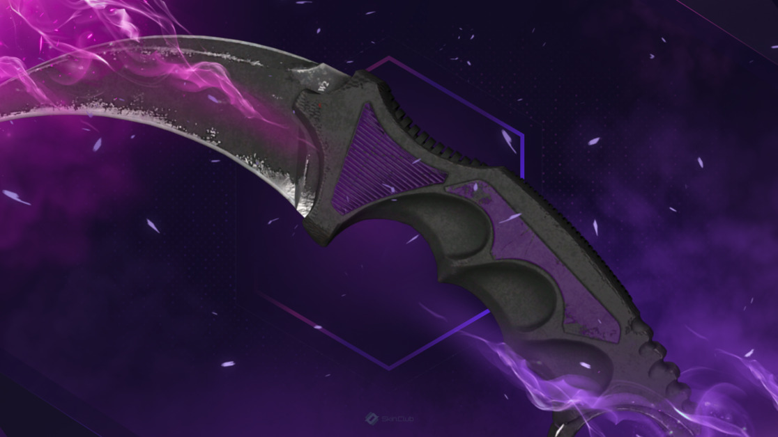 Karambit | Ultraviolet | Well-Worn