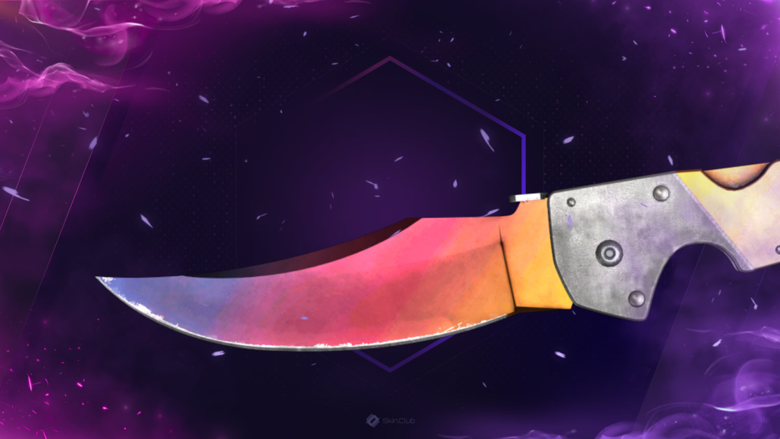 Falchion Knife | Fade | Minimal Wear