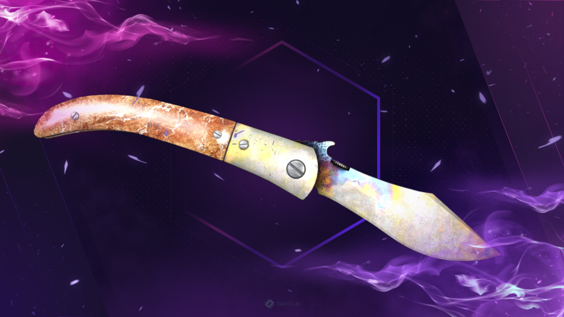 Navaja Knife | Case Hardened | Field-Tested