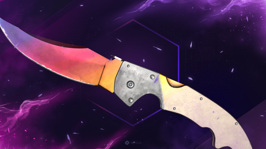 Falchion Knife | Fade | Minimal Wear