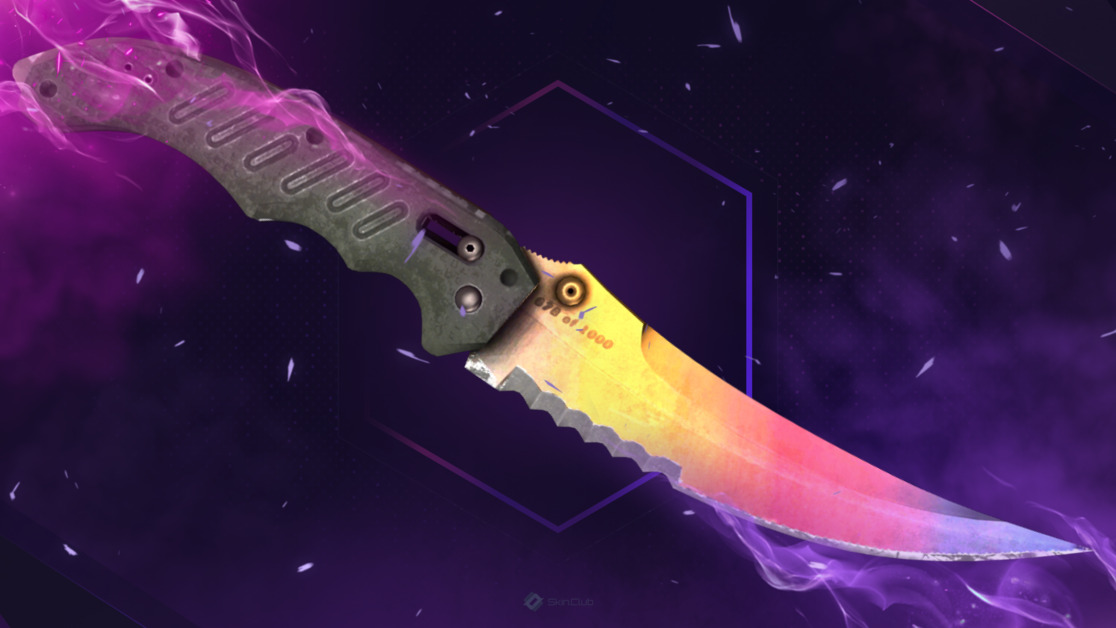 Flip Knife | Fade | Minimal Wear