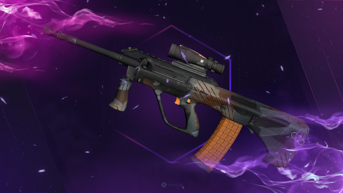 AUG | Amber Slipstream | Minimal Wear