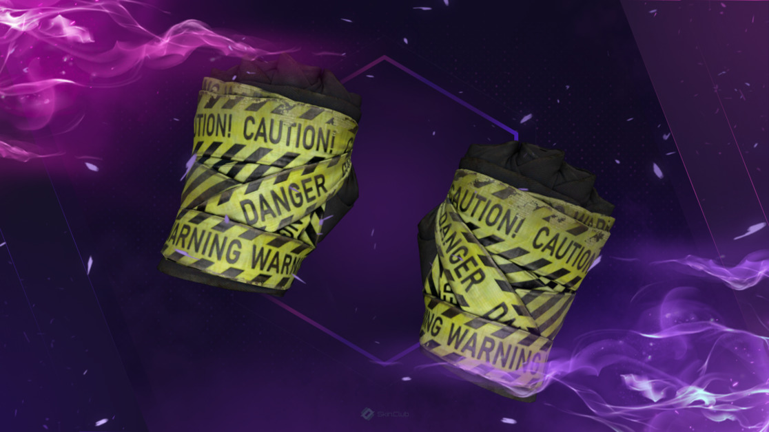 Hand Wraps | CAUTION! | Battle-Scarred