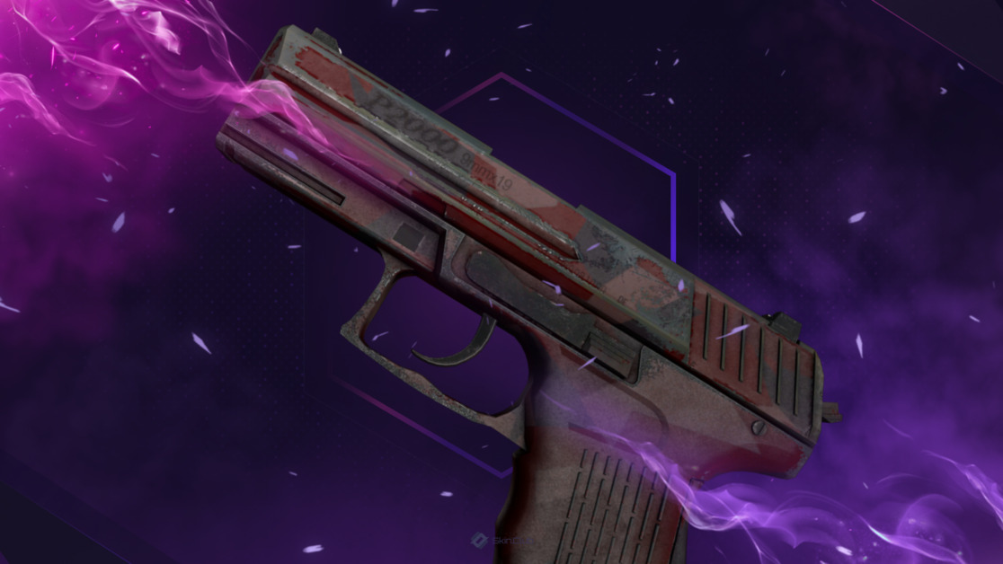 P2000 | Red FragCam | Well-Worn
