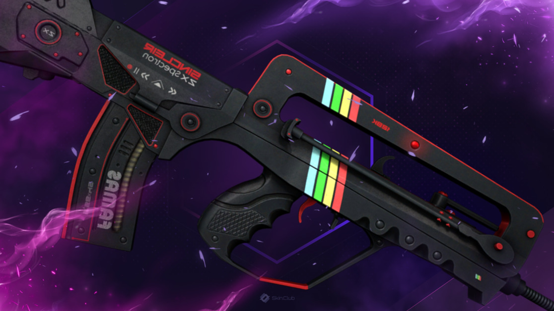 FAMAS | ZX Spectron | Battle-Scarred
