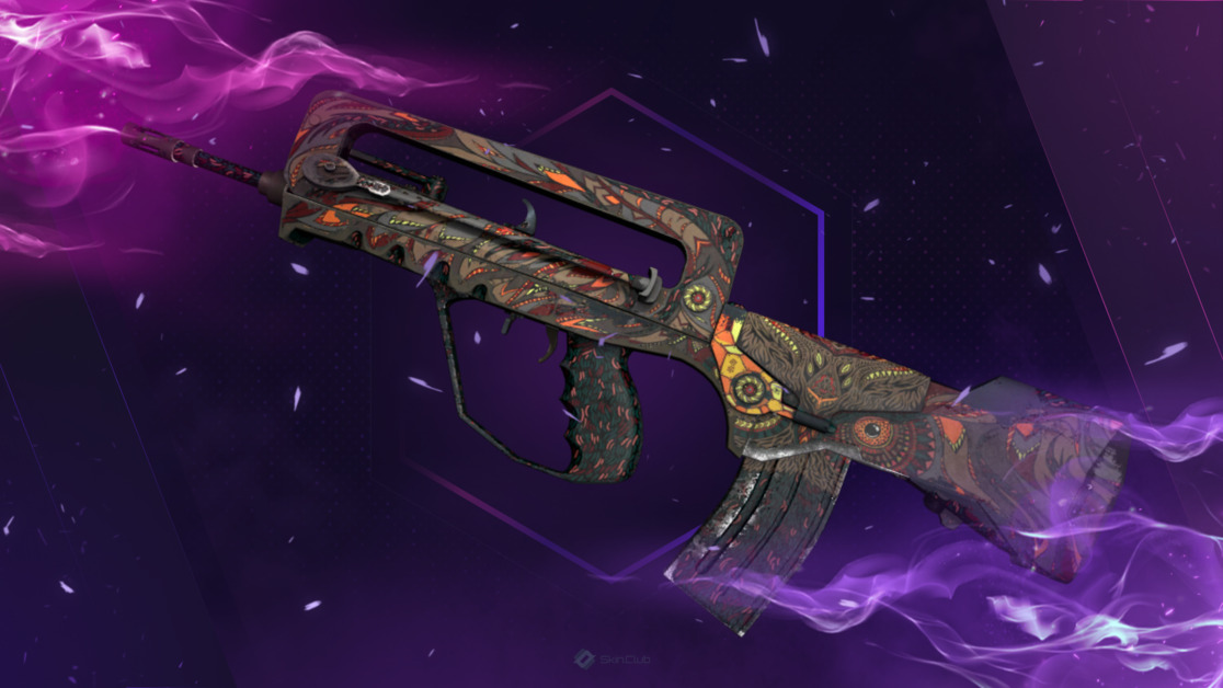 FAMAS | Eye of Athena | Battle-Scarred