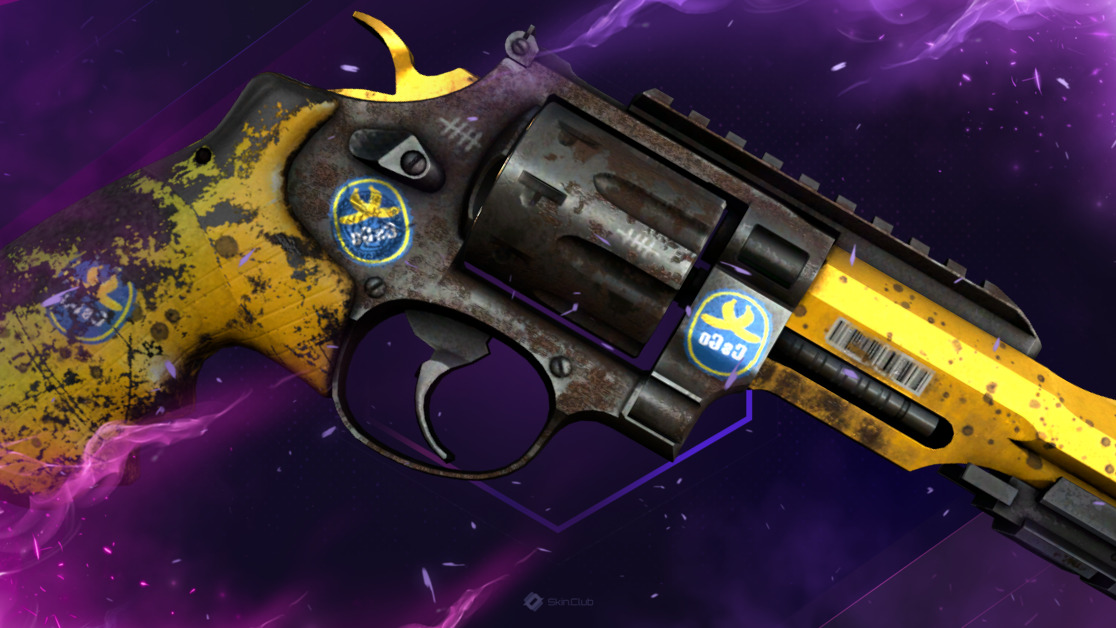 R8 Revolver | Banana Cannon | Battle-Scarred