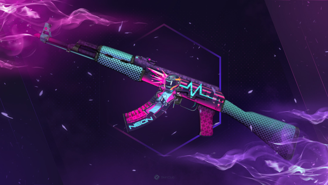 AK-47 | Neon Rider | ผ่านการทดสอบภาคสนาม