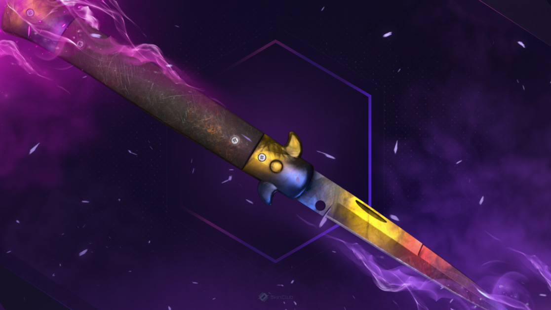 Stiletto Knife | Marble Fade | Factory New