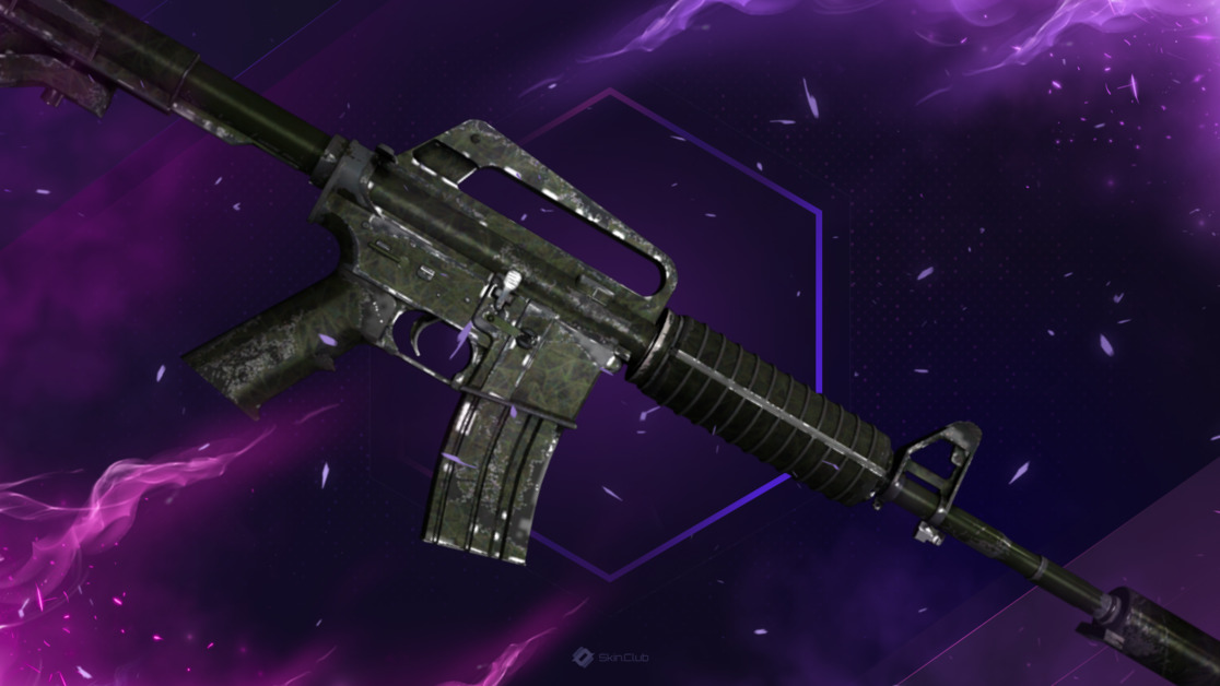 M4A1-S | Moss Quartz | Battle-Scarred