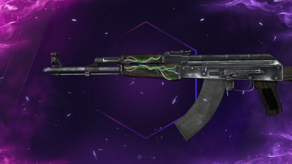 AK-47 | Emerald Pinstripe | Minimal Wear